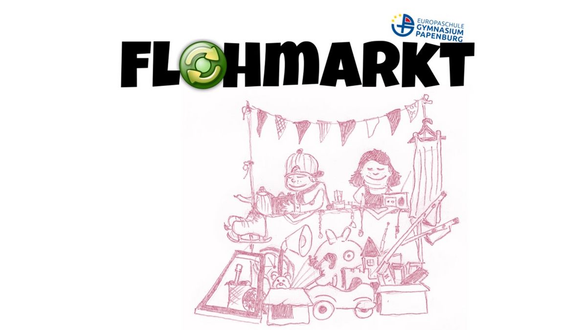 Am Ende des Schuljahres eröffnet der erste GymPap-Flohmarkt ...